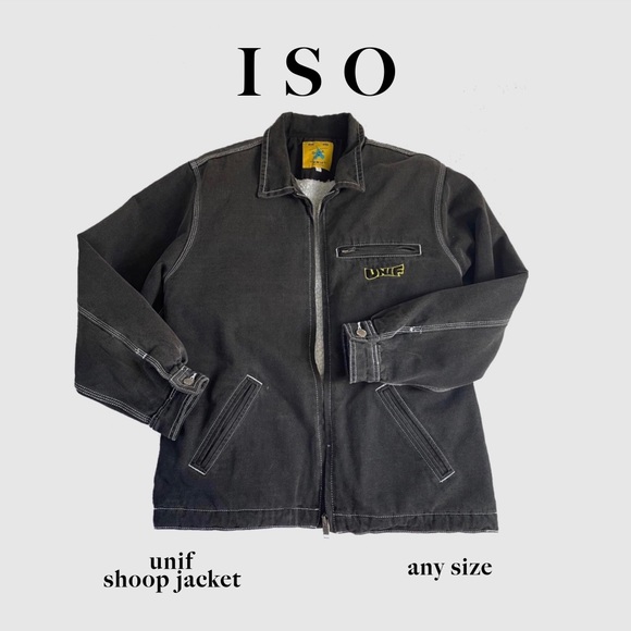 UNIF | Jackets & Coats | Iso Unif Shoop Jacket | Poshmark
